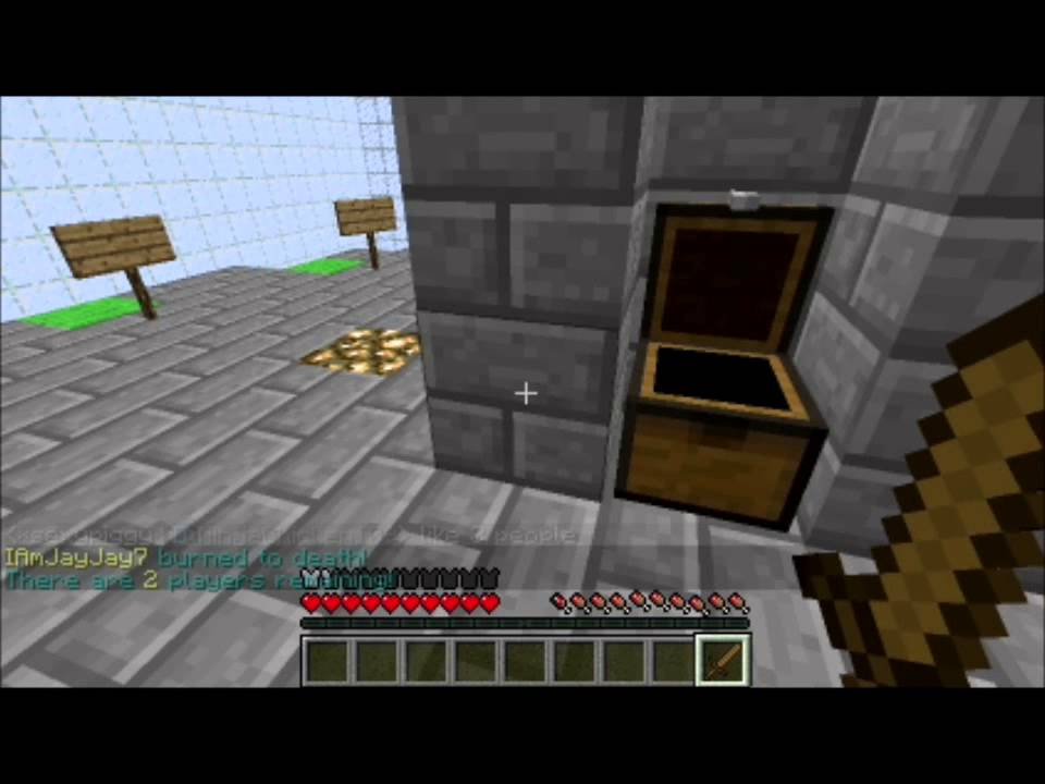 Minecraft Custom Survival Games Match #1 - WTF - YouTube