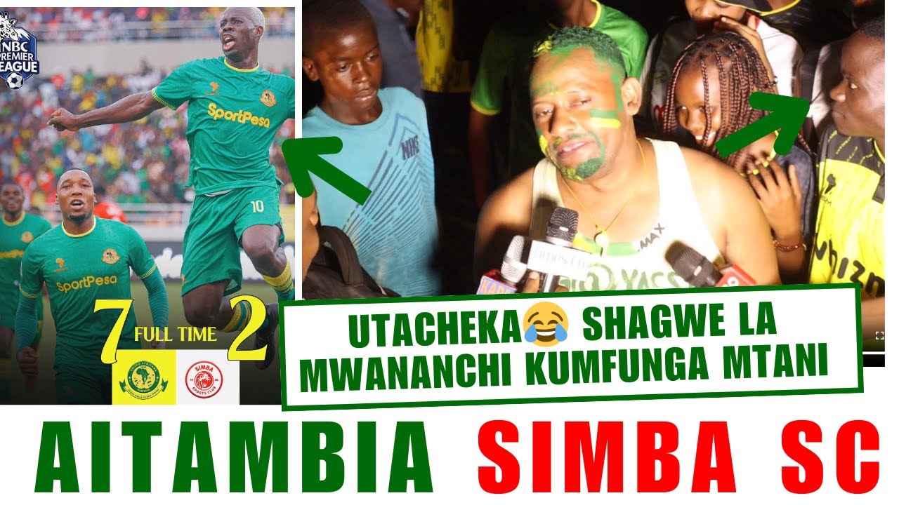 Utacheka😂 SHAGWE LA MWANANCHI KUMFUNGA MTANI | AITAMBIA SIMBA Yanga SC ...
