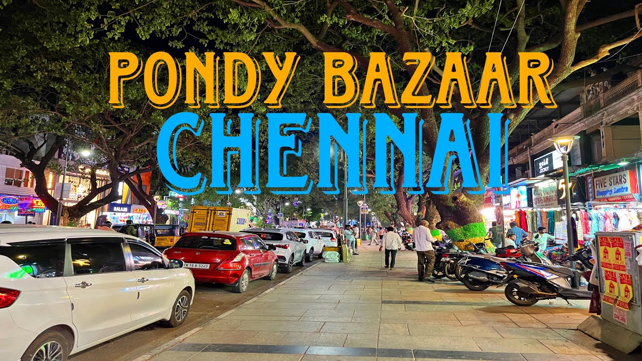 ചെന്നൈയിലെ Pondy Bazaar Shopping Street || vlog - YouTube