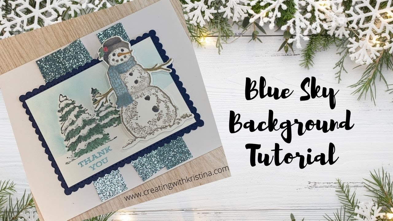 How to create a blue sky background so your images will stand out on ...