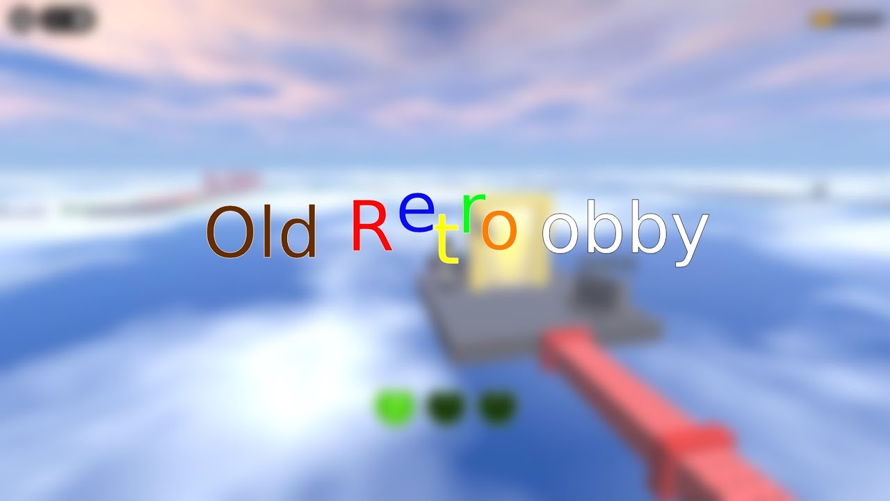 Old retro obby in Glove Battles (Re-uploaded + harder!) - YouTube