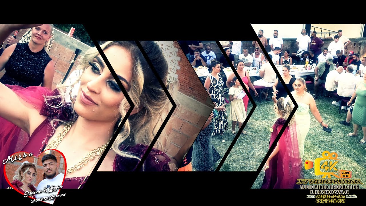 MIRBA SIMONA & ERVIN PART2 22.08.2024.LESKOVAC STUDIO ROMA ELVIS 4K LESKOVAC - YouTube