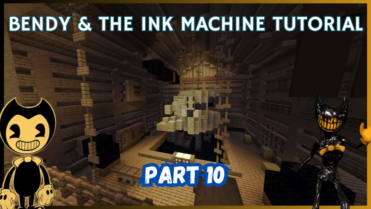 How To Make Bendy & The Ink Machine Chapter 1! (Part 10) (Minecraft ...