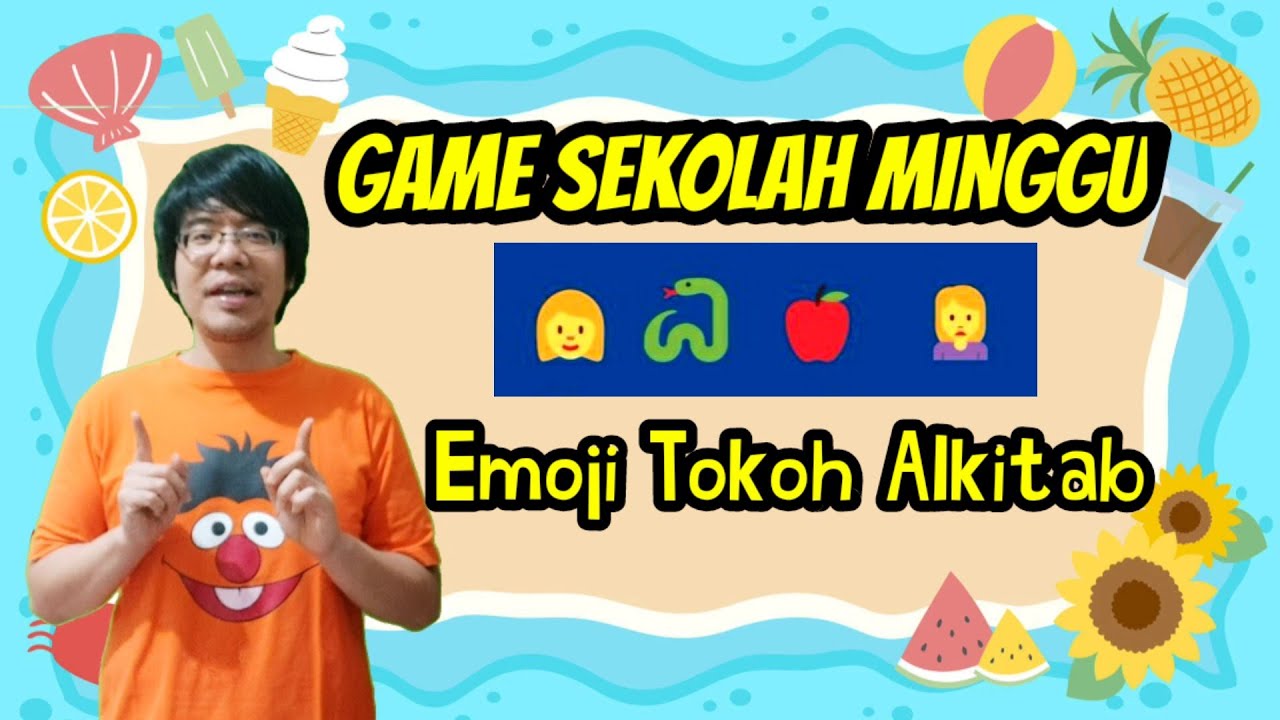 Game Sekolah Minggu : Emoji Tokoh Alkitab [Permainan Alkitab] - YouTube