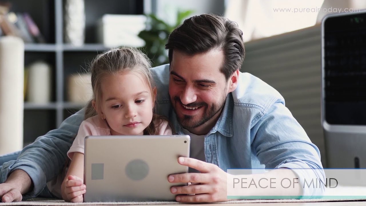 What is the Pure Air Today 500 SqFt HEPA Air Purifier w/ True Cooling ...