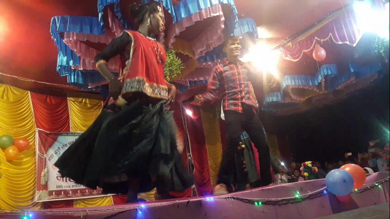 jivan jyoti baal club daance saurav simari Kailali - YouTube