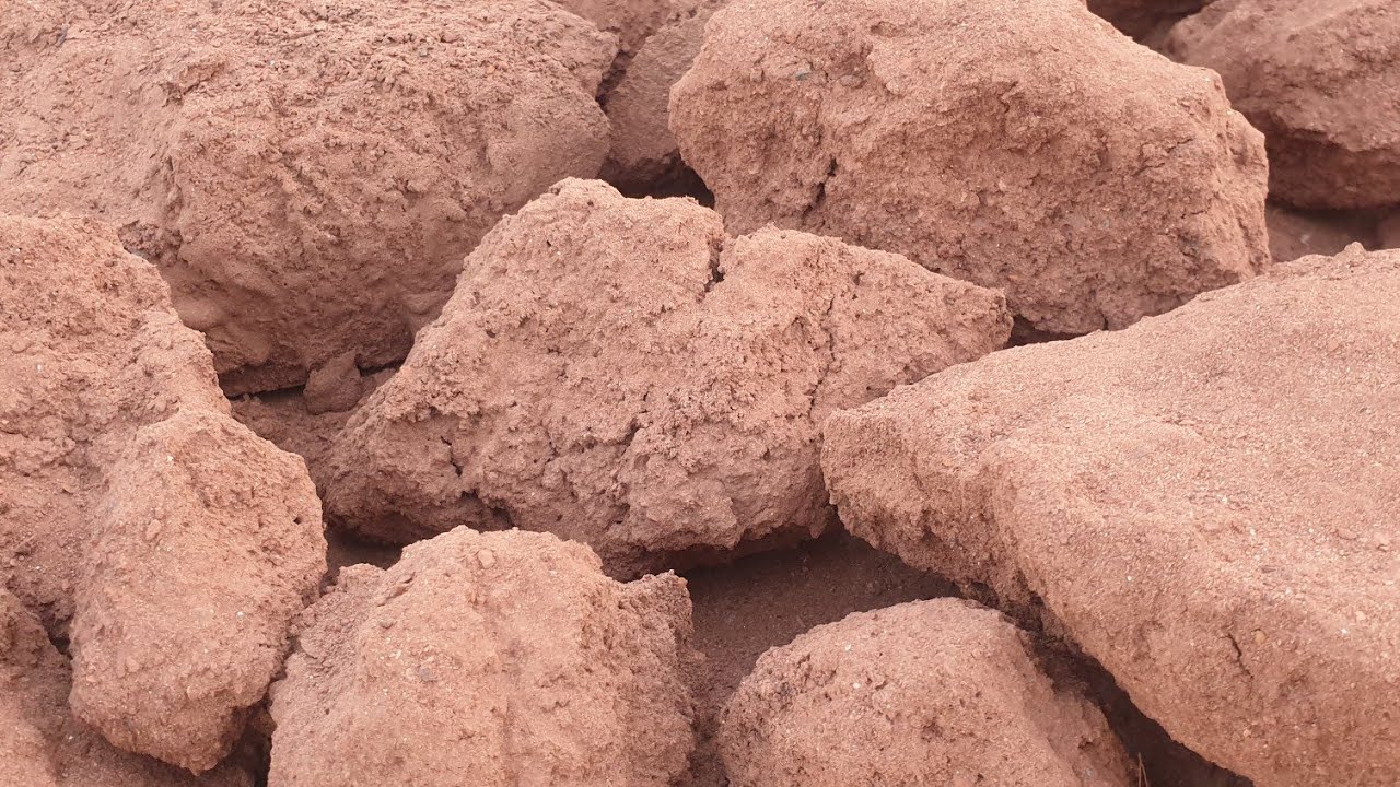pure red dirt chunks crumble in water🤤🤤 - YouTube