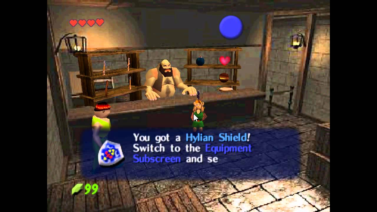 BREAK ALL THE POTS! - Zelda Ocarina of Time (Part 2) - YouTube