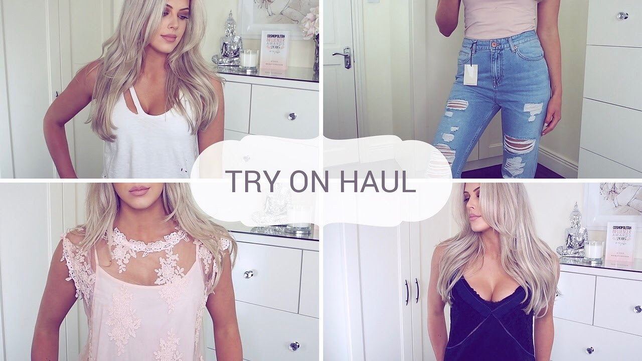 Spring Clothing Try On Haul River Island Haul Chloe Boucher Youtube
