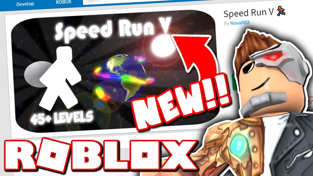 THE NEWEST SPEED RUN IN ROBLOX!! - YouTube