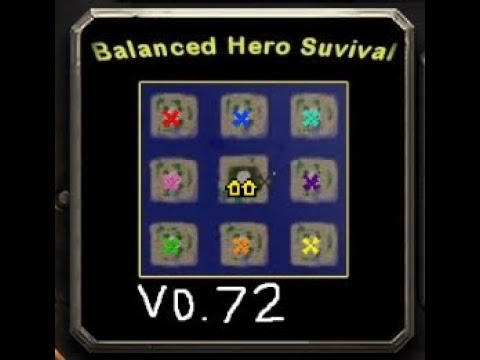 I'm mathematically THE BEST at BALANCED HERO SURVIVAL - YouTube