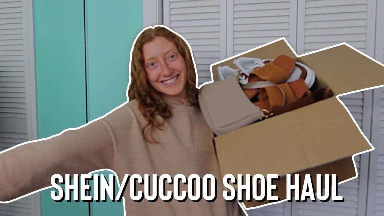SHEIN SHOE HAUL 2022 | CUCCOO SHOE HAUL - YouTube