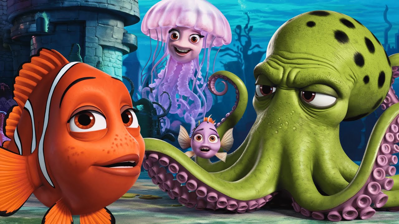 🐠 Valiente pez huye de casa y enfrenta peligros marinos! Mejor Película ...