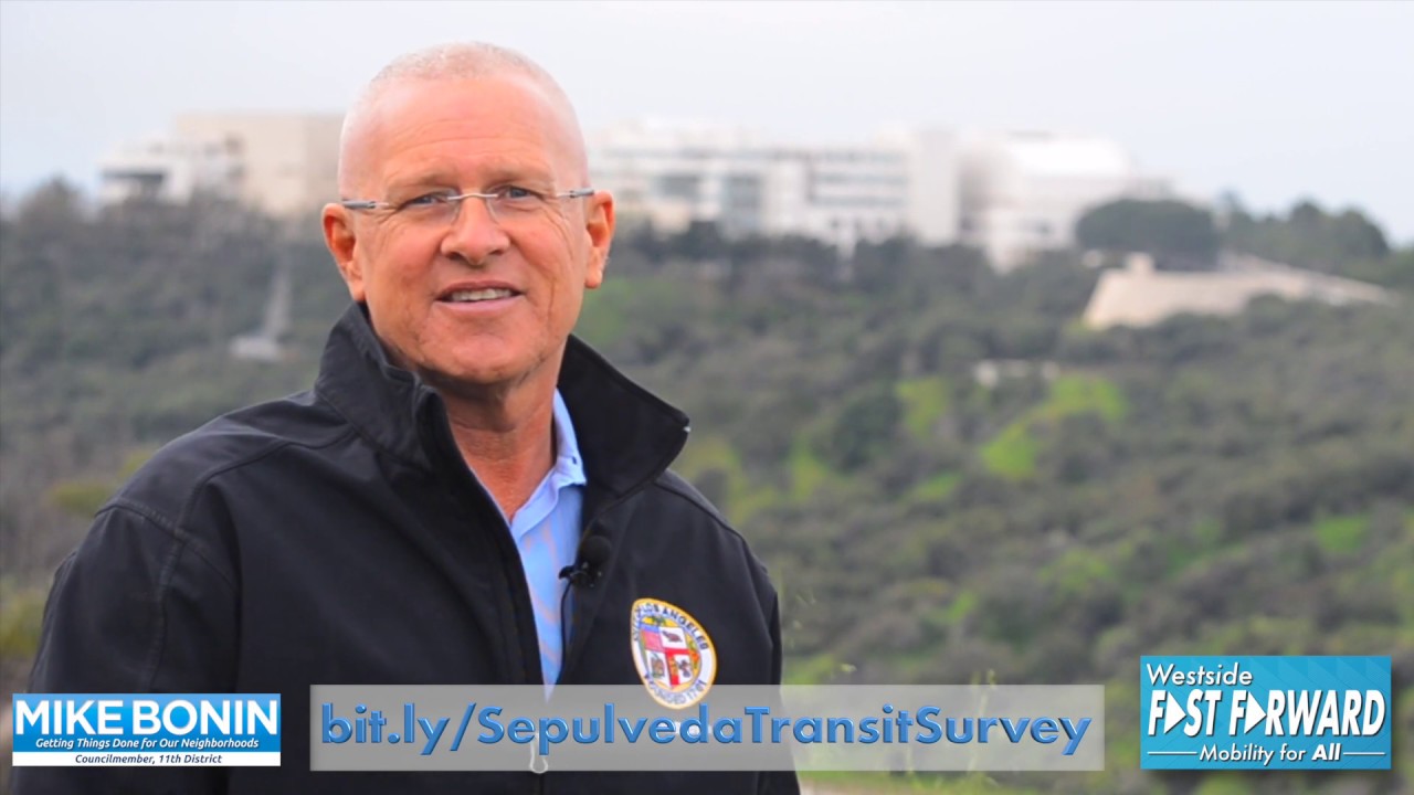 Mike Bonin - Sepulveda Transit Corridor Project - YouTube