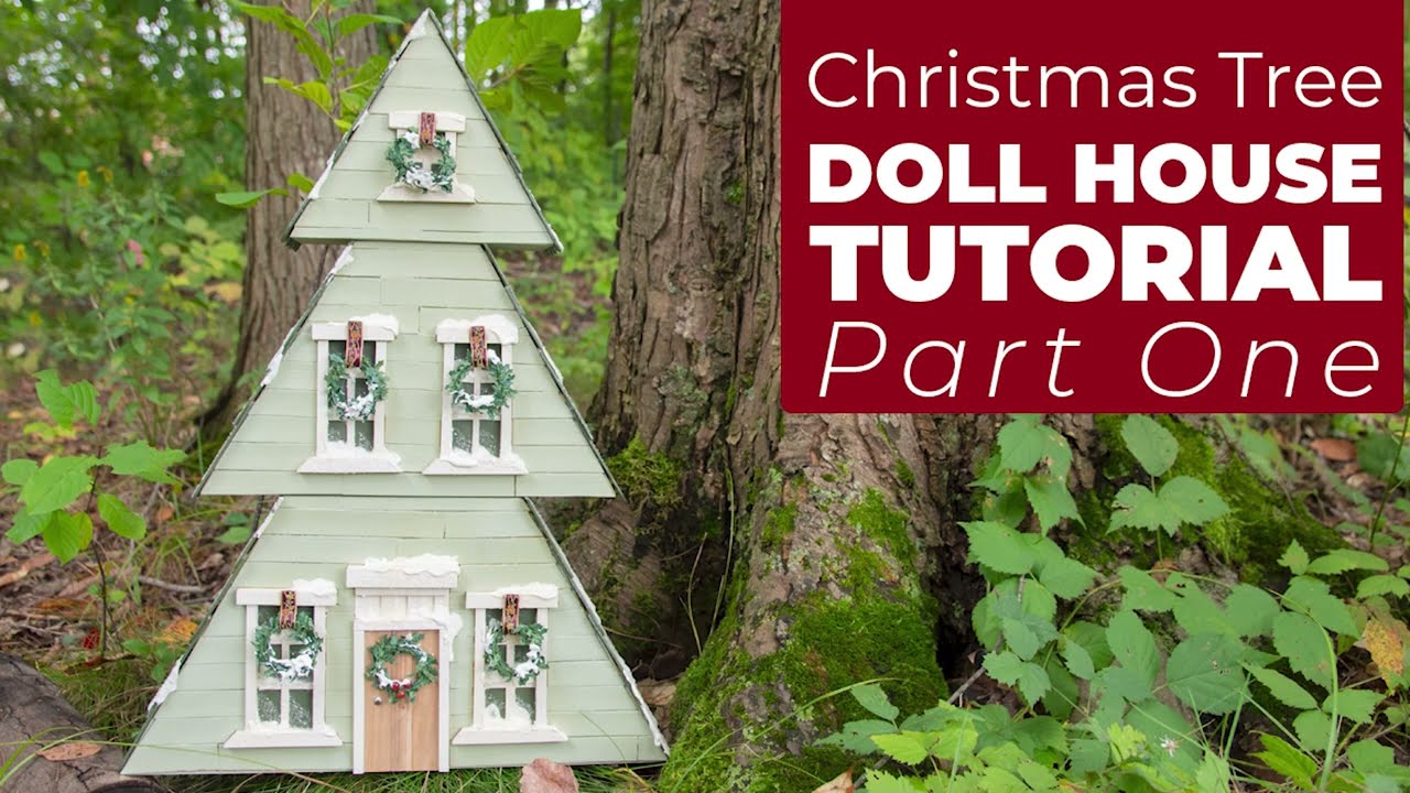Make a Miniature Elf Tree House Part 1 - YouTube