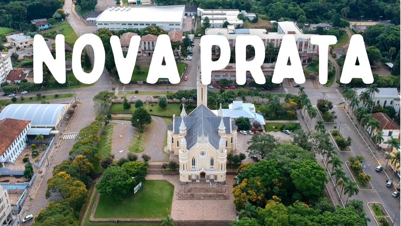 [VISTA COM DRONE] Cidade de Nova Prata RS - YouTube