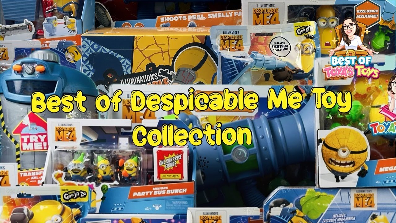 Unboxing and Review of the Top 5 Despicable Me Toys | A Compilation of ...
