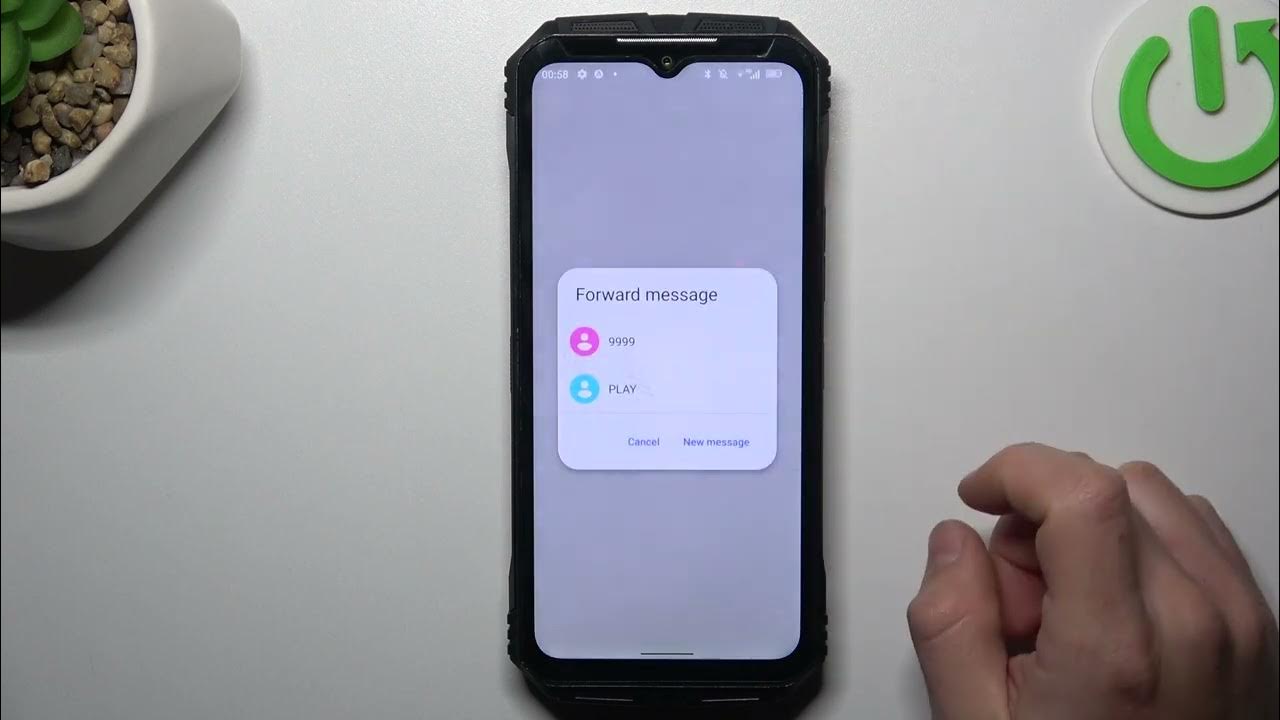 How To Forward Text Message On SMS App DOOGEE S100 YouTube how-to-forward-text-message-on-sms-app-doogee-s100-youtube