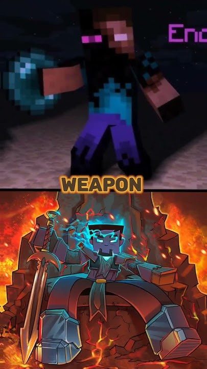 Herobrine Vs Enderbrine Minecraft Shorts Youtubeshorts Viral Youtube