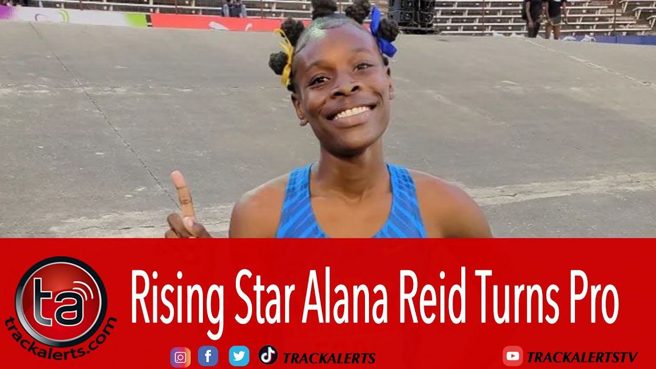 Unstoppable Sprinter Alana Reid Goes Pro - YouTube