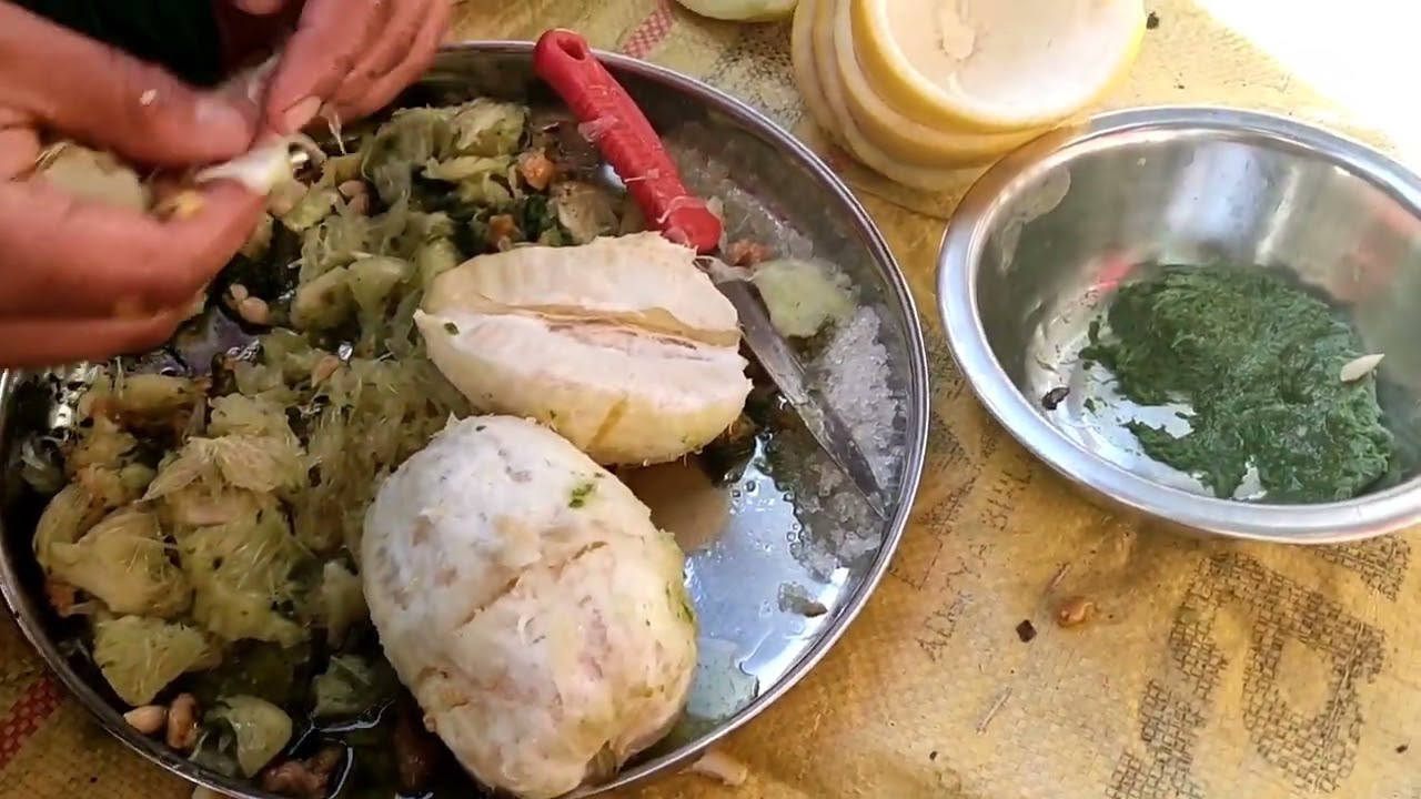 eating galgal (khatta) | pahadi food khatta | barot valley 😋😋 - YouTube