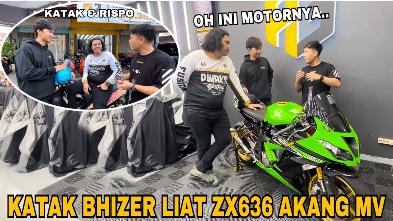 REAKSI KATAK BHIZER LIAT ZX636 SOAL KEJADIAN VIRAL DISOSMED‼️ - YouTube