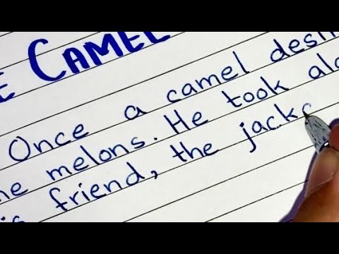 Story about The Camel and the Jackal | storywriting method | Simple ...