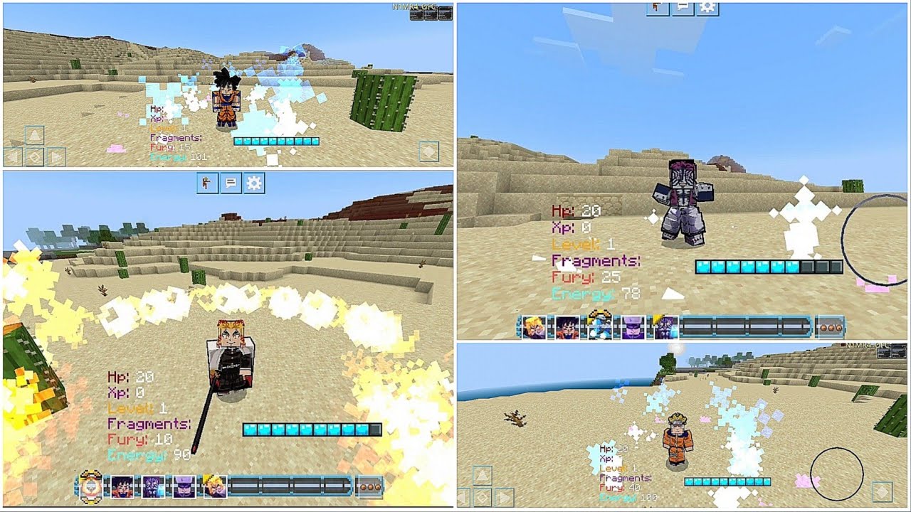 Realistic Anime Battle Arena add-on/mod for Minecraft PE 1.19+🔥 ...