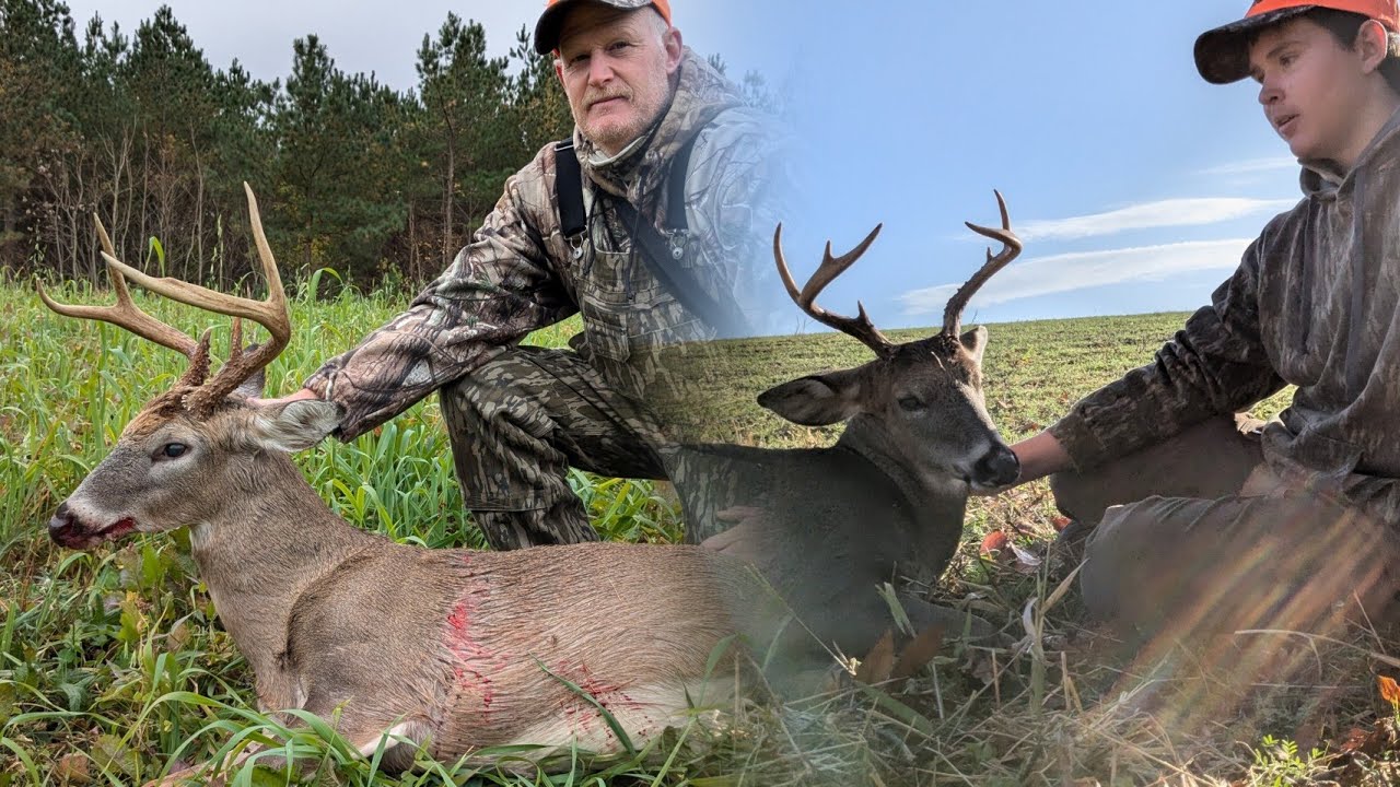 Two Bucks Down - Virginia Deer Hunting in November! - YouTube