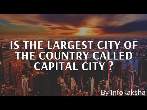 Definition Of Capital City. | What Is Capital City ? | By Infokaksha ...