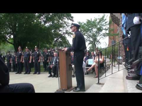 Fairhaven, MA New Police Chief Sworn in June 28, 2009 - YouTube