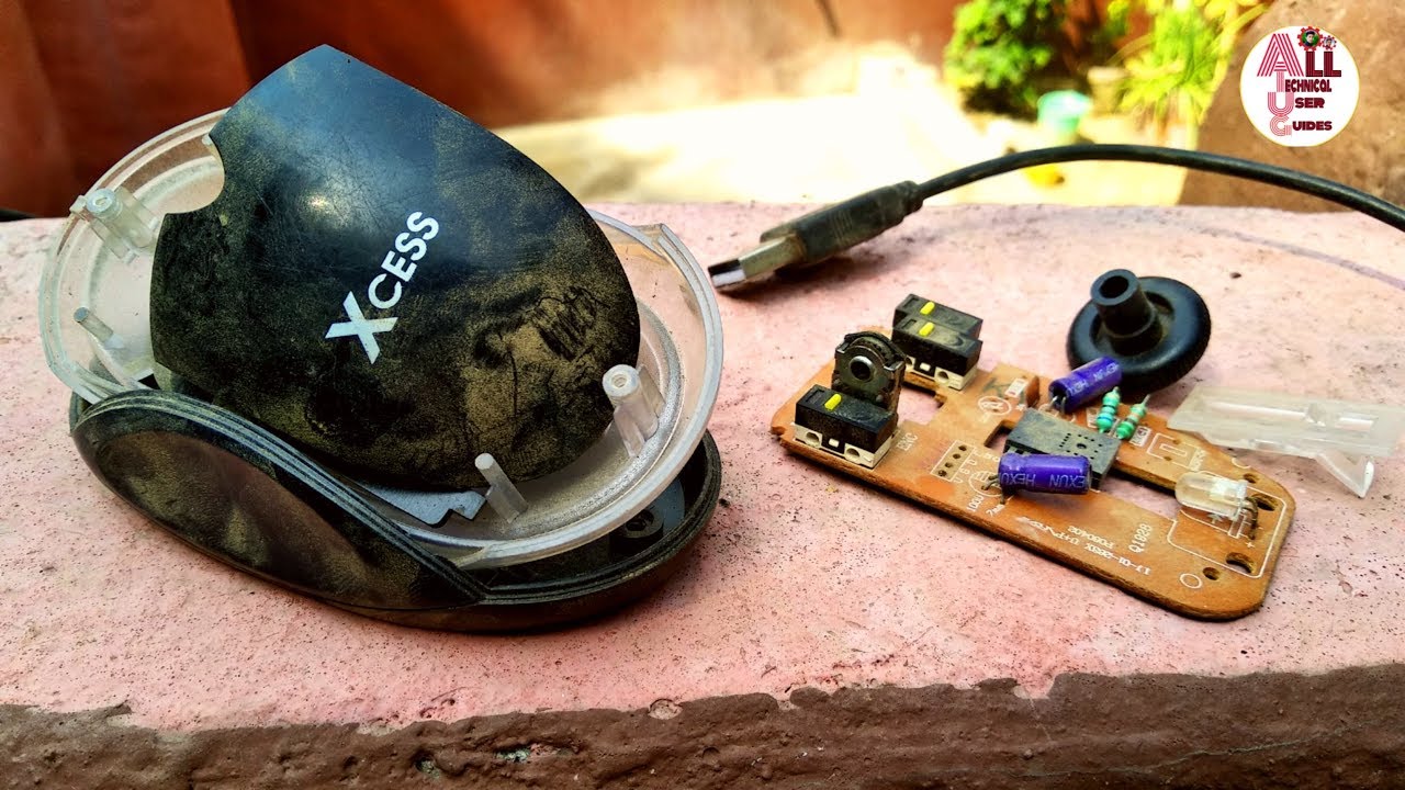 Restoration Computer Mouse || wired Mouse Restoration|| All Technical ...