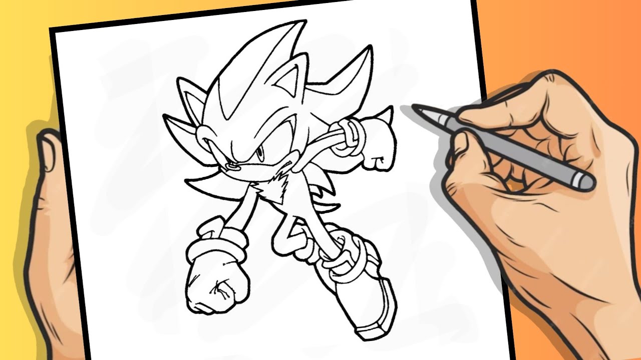 COMO DESENHAR O SHADOW | DESENHO PASSO A PASSO - YouTube