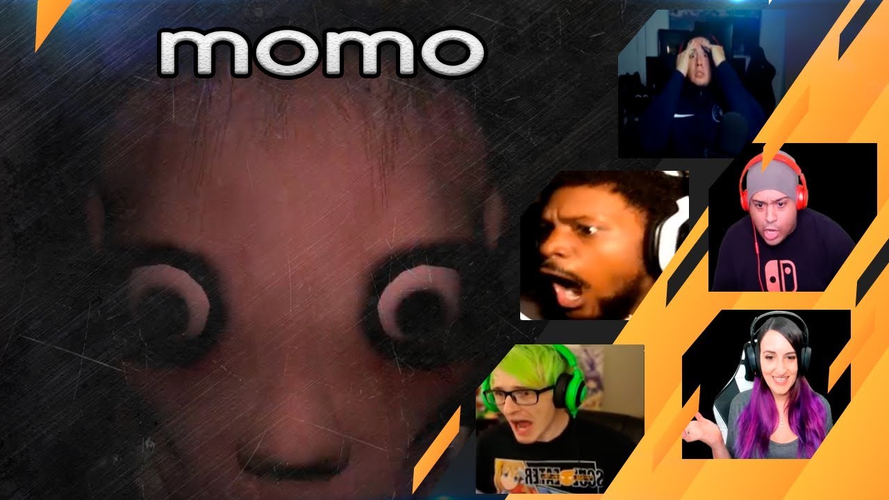 Gamers Reactions to Momo (Jumpscare) | Momo - YouTube