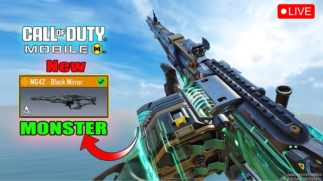🔴4k Codm live- Legendary MG42 Real Monster in game | call of duty ...