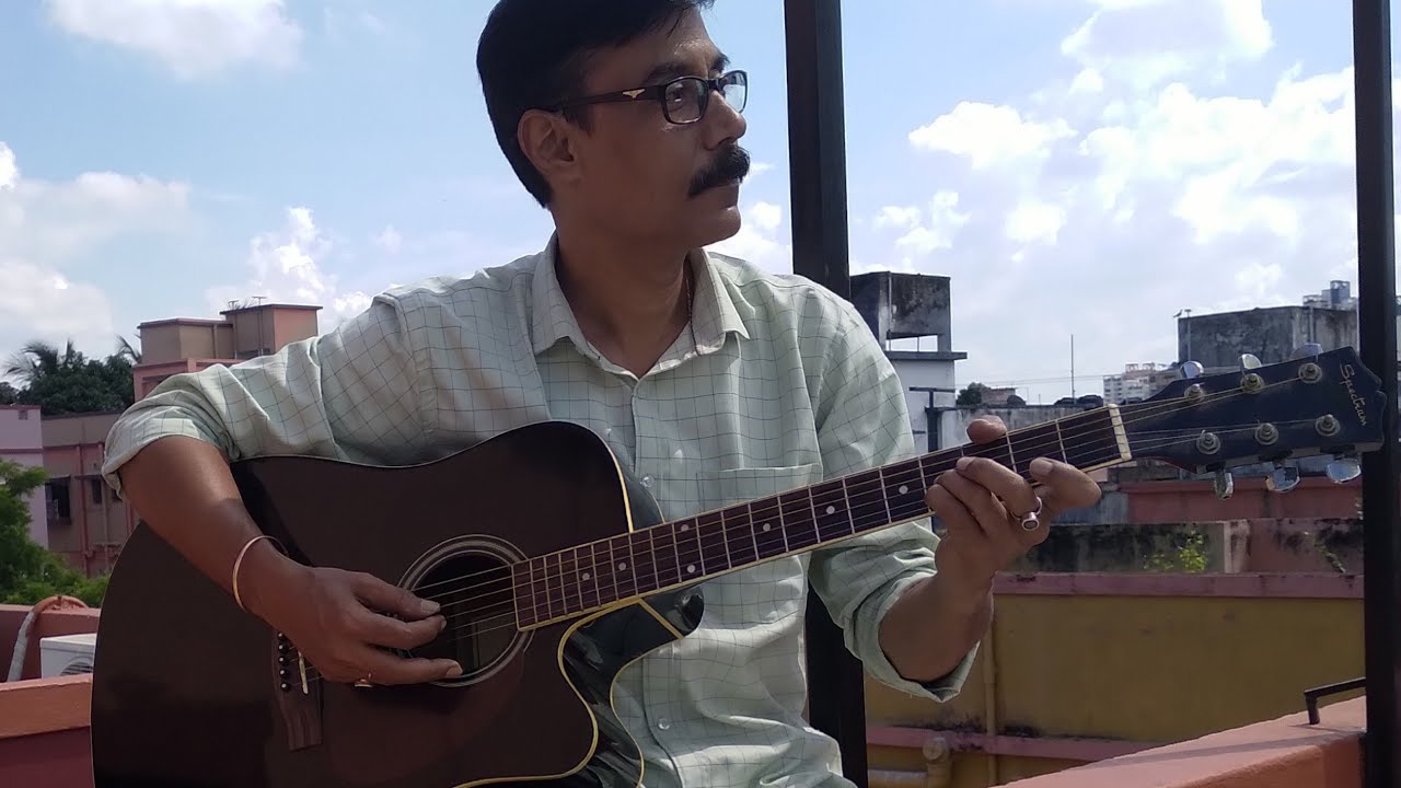 Jaane Kya Baat Hai...Guitar cover by Sumit Mukherjee _ *Retro lofi ...
