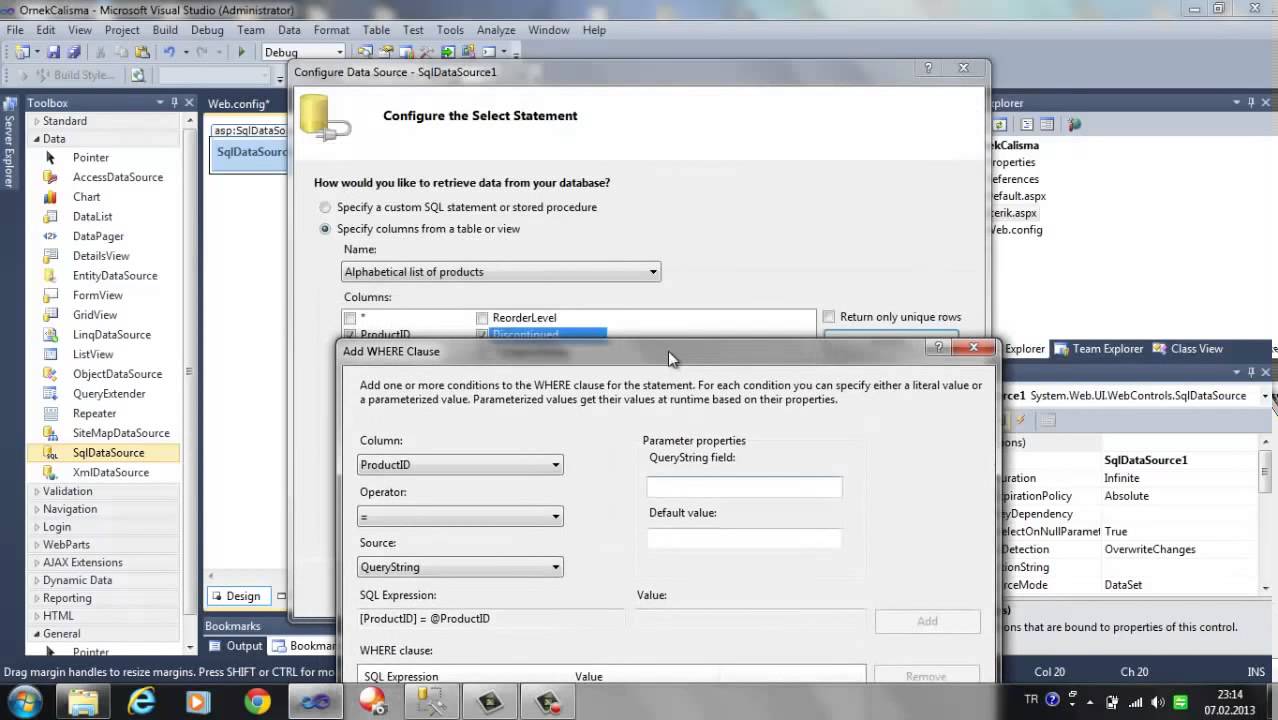 Asp.Net QueryString Kavramı ve Kullanımı - YouTube