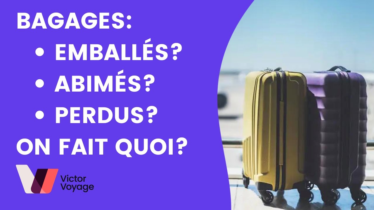 PROTEGER ET VOYAGER AVEC VOS VALISES | Victor Voyage - YouTube