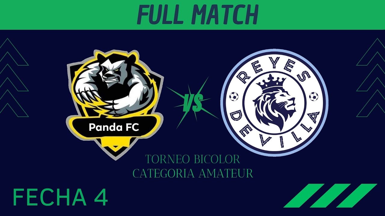 🐼PANDAS FC vs REAL VILLA🤴🏿 amateur [Fecha 4] TORNEO BICOLOR. - YouTube