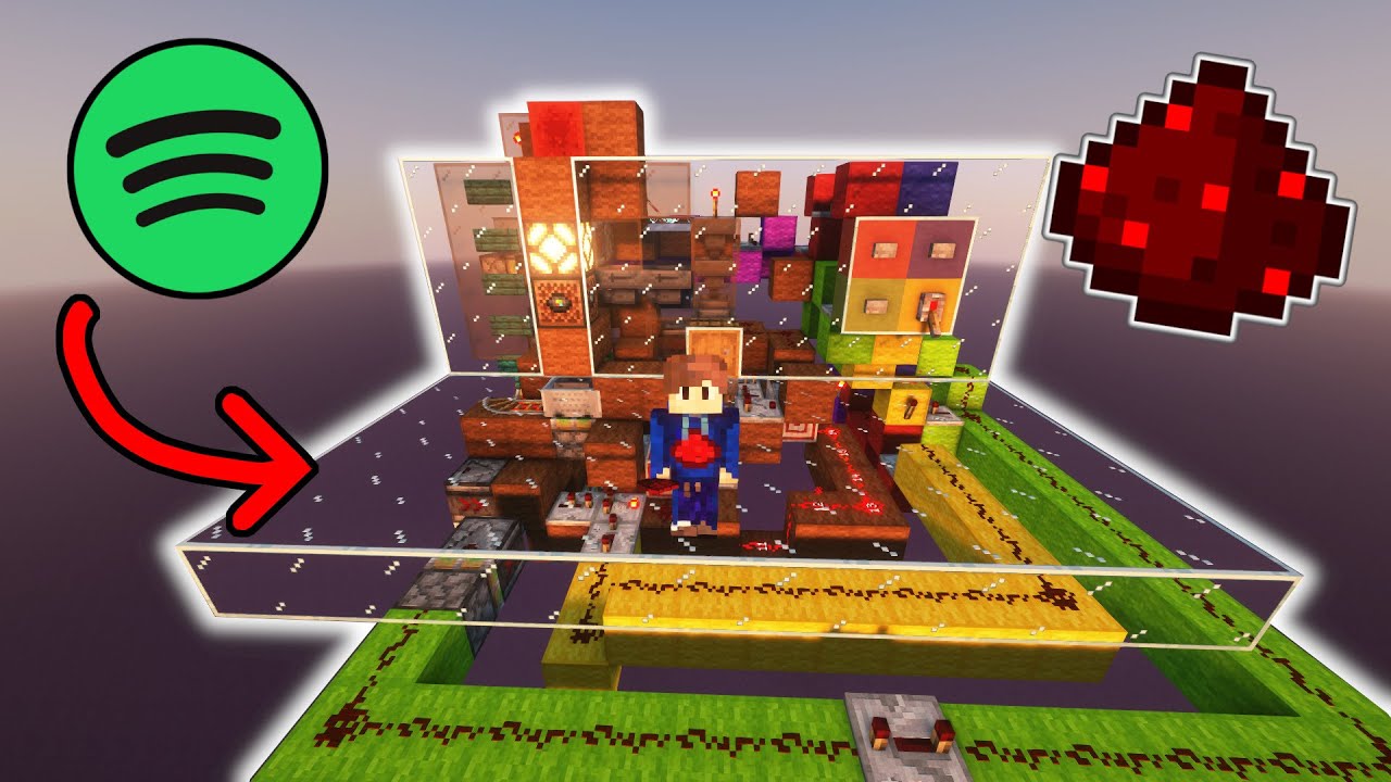 Wir haben SPOTIFY in MINECRAFT gebaut!?! - YouTube