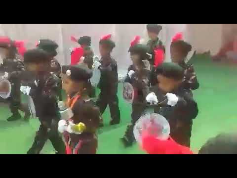 He Rashtra Devatanche parade at vatsa play school Aurangabad - YouTube