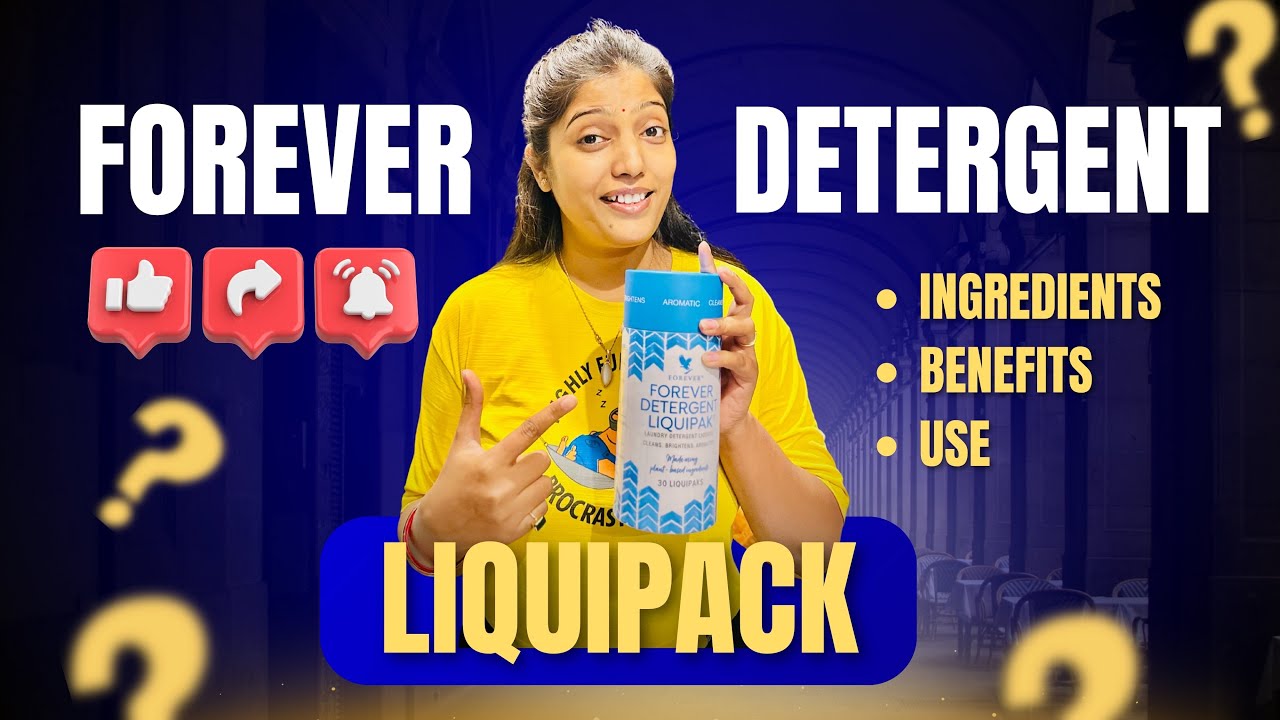 Forever Detergent Liquipack : LIVE REVIEWS ,BENEFITS AND USE | Ankitaa Singh | FLP India - YouTube