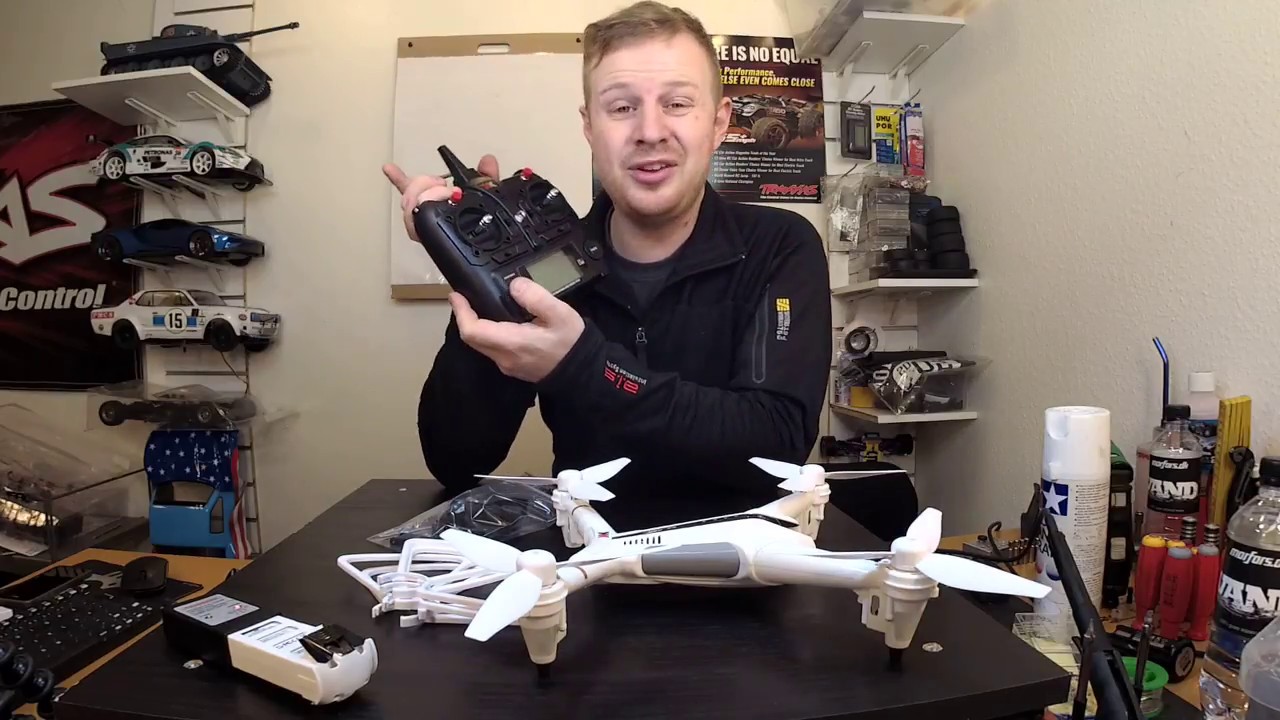 Kom godt i gang med Xk X300 WiFI drone - Morfars.dk - YouTube