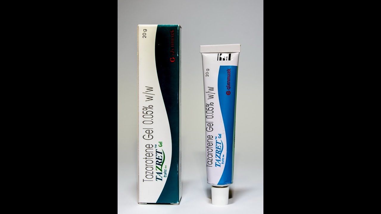 Generic Tazorac gel 3D view - YouTube