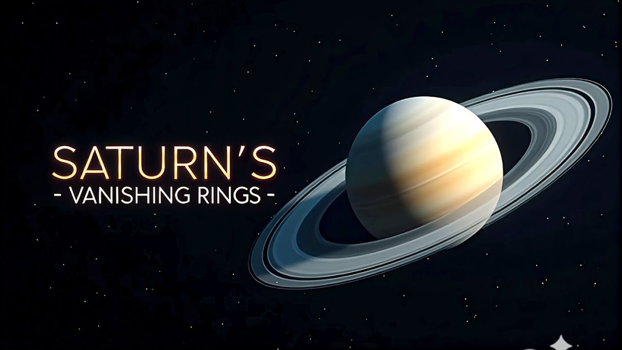 Saturn’s Vanishing Rings 2025 – The Cosmic Phenomenon Explained in ...