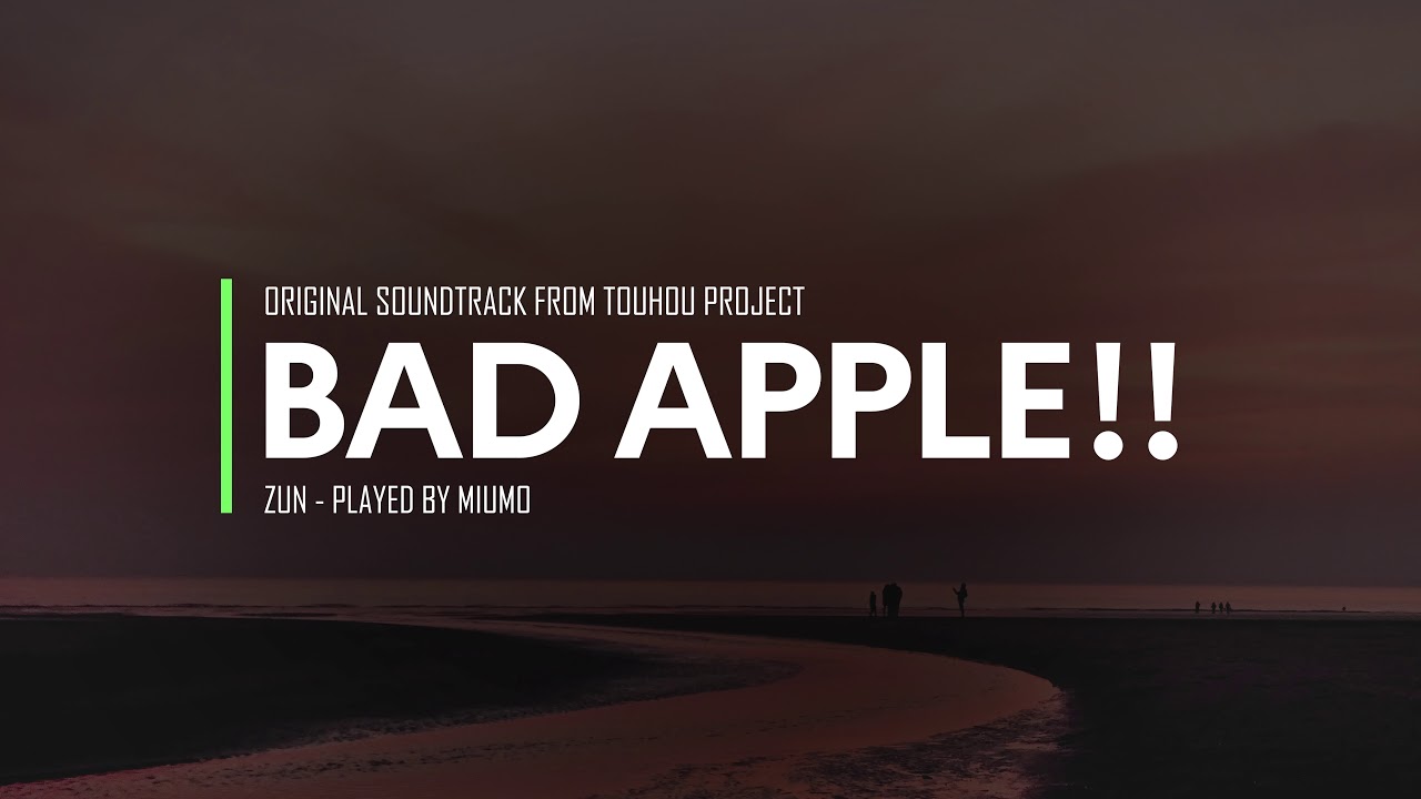 BadApple!! - Touhou Project - YouTube