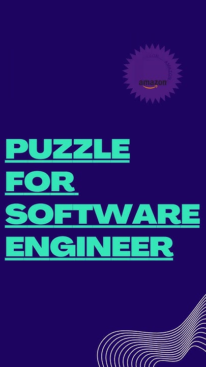 Amazon Interview question #1 | Software Engineer Shorts | Puzzles for ...