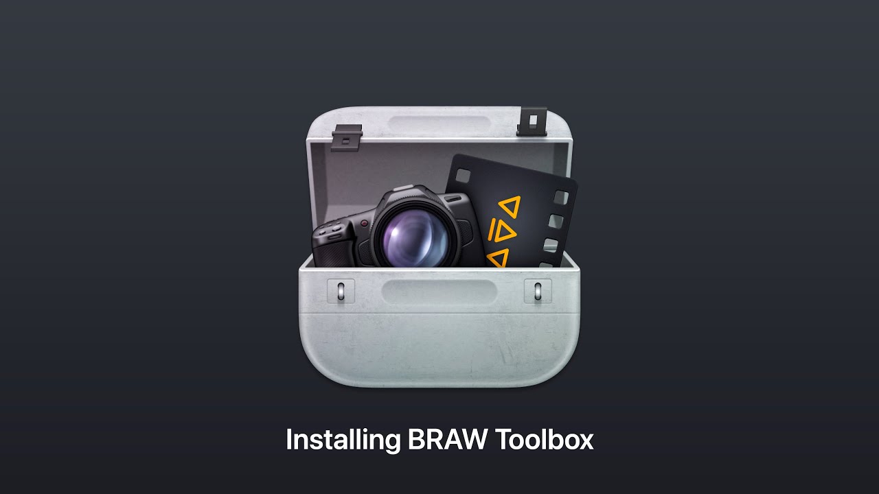 BRAW Toolbox - Installation - YouTube