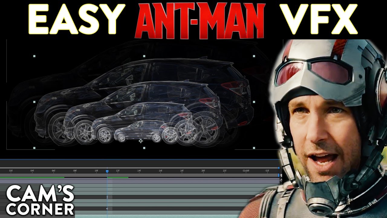 I Gave Myself ANT-MAN Powers Using VFX - YouTube