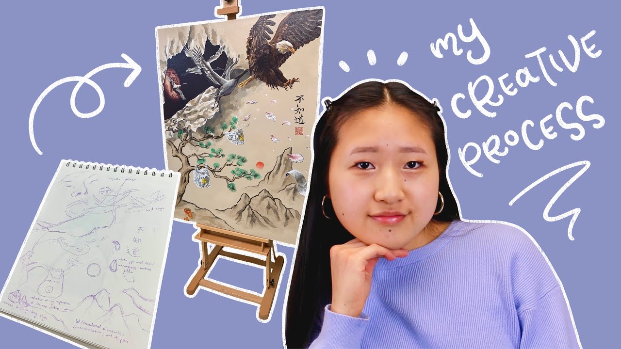 my creative process - how i come up with painting ideas - YouTube